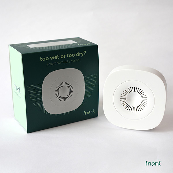Frient Smart Humidity Sensor | Zigbee 1.2 | Batterij Gevoed | Wit Frient 123led.nl